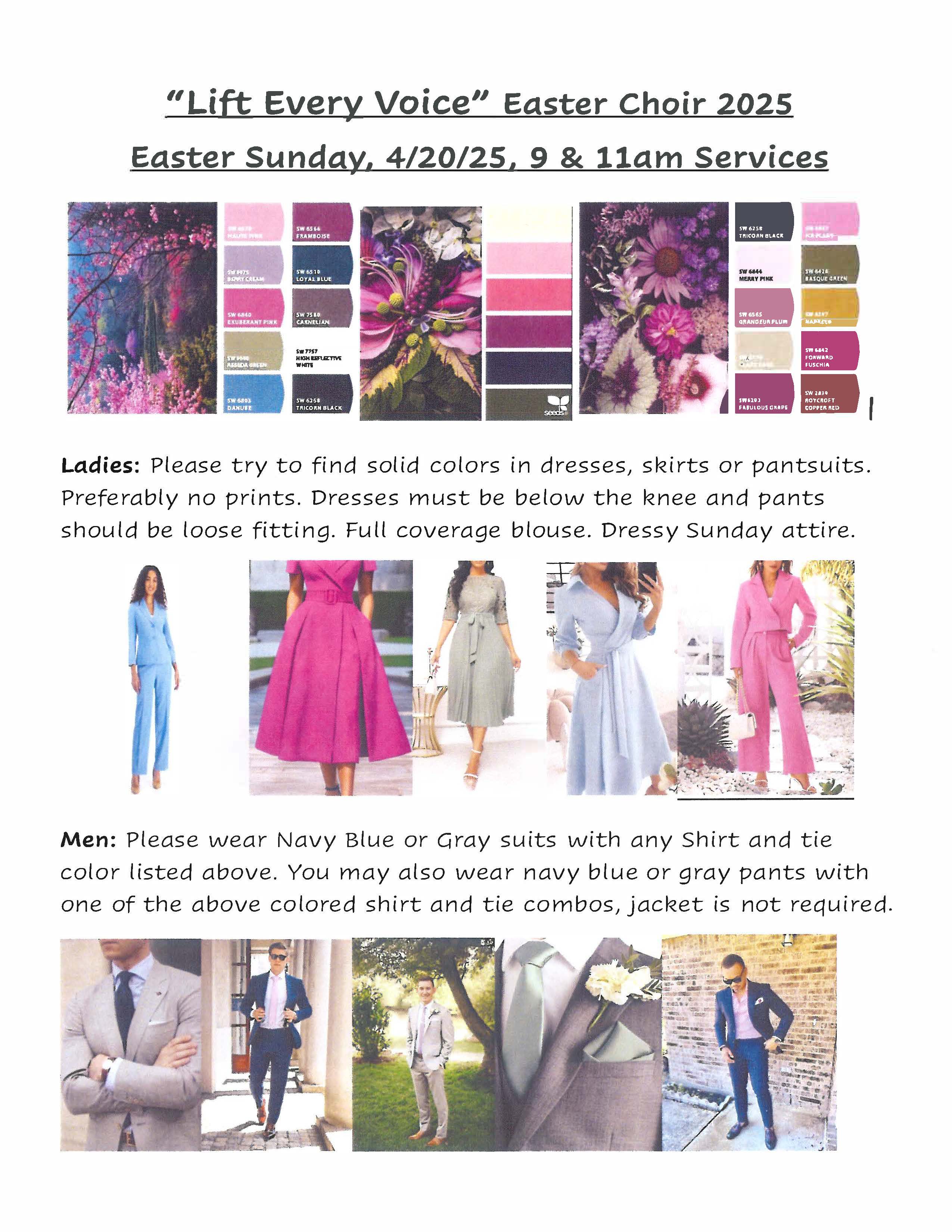 2025 Easter Choir Songs | Valley Bible Church